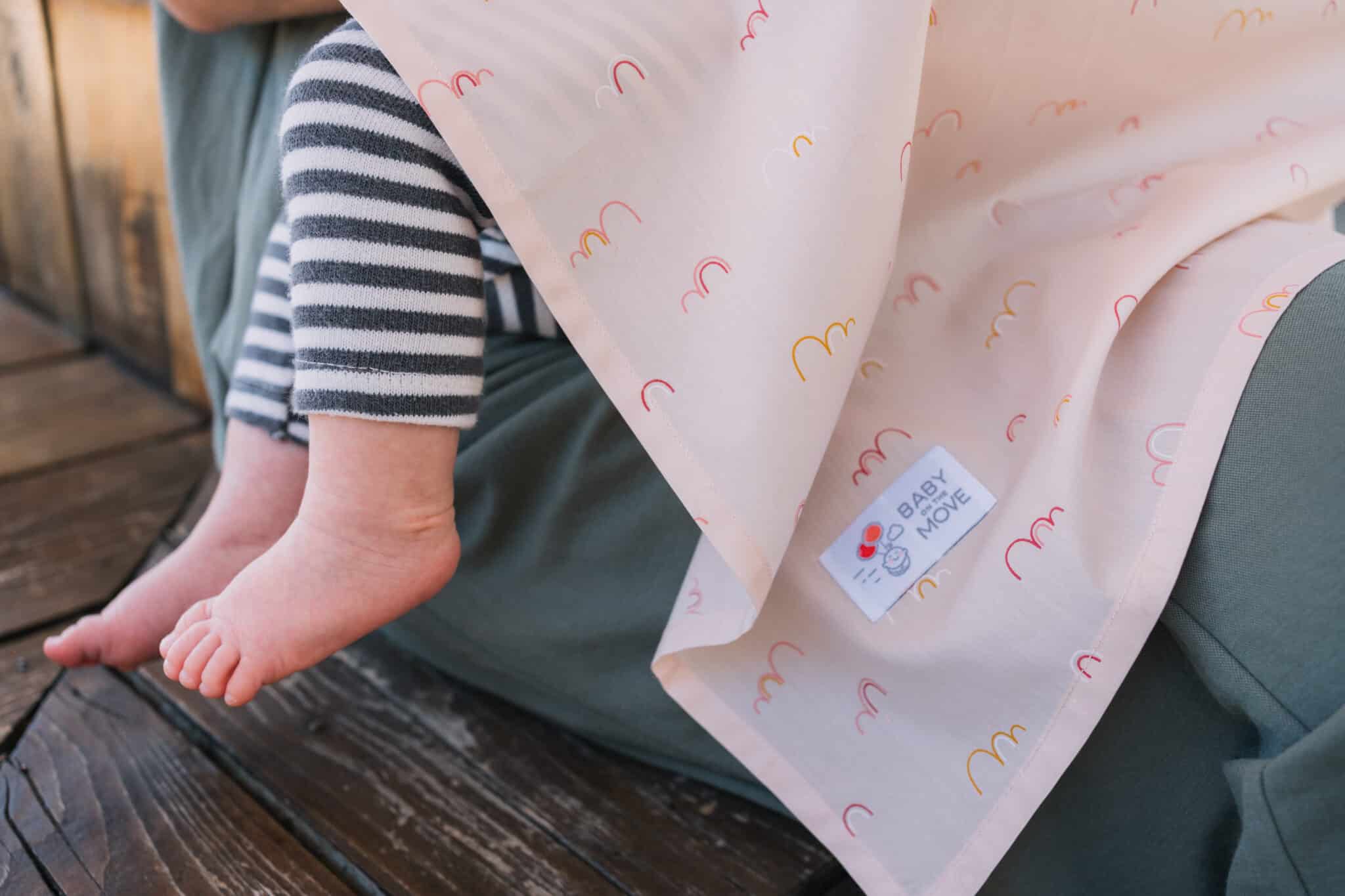 Nursing Cover Rainbow Fever • Baby on the Move • Shop now