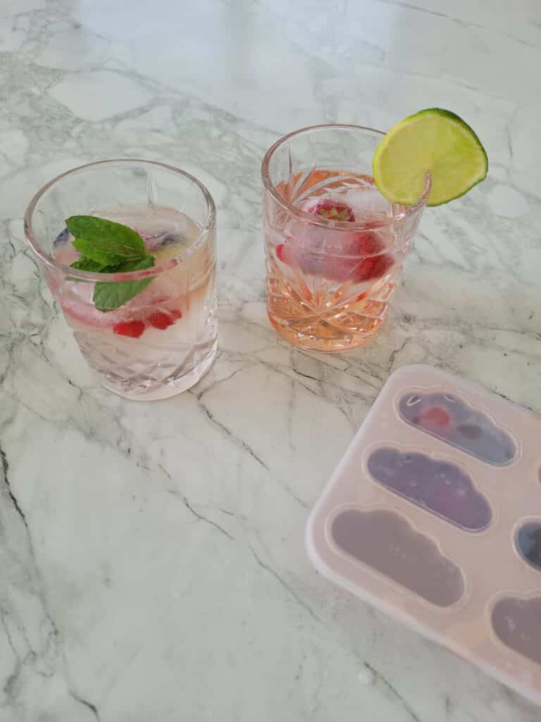 6 fun ways to perk up your ice cubes • Baby on the Move